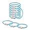 Amazon.com: CooBigo 16 Pack Stainless Steel Loops 2mm Coated Wire ...