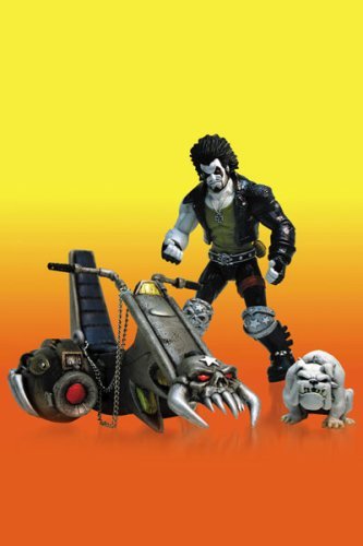 Buy DC Direct Deluxe Action Figure Lobo Dawg with Cycle by DC Comics ...