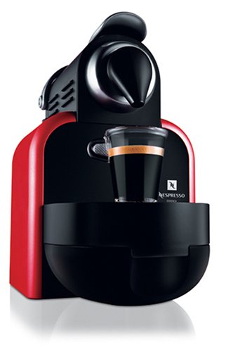 Buy Nespresso D90R Essenza Manual Espresso Machine, Coral Red Online at ...