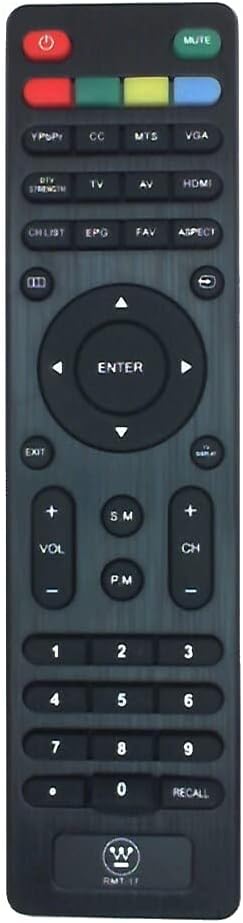 Amazon.com: Original Westinghouse RMT-17 TV Remote Control : Electronics