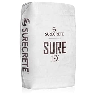 SureCrete SureTex Microcement Concrete Overlay | White | 45 lb | Interior & Exterior Floors ...