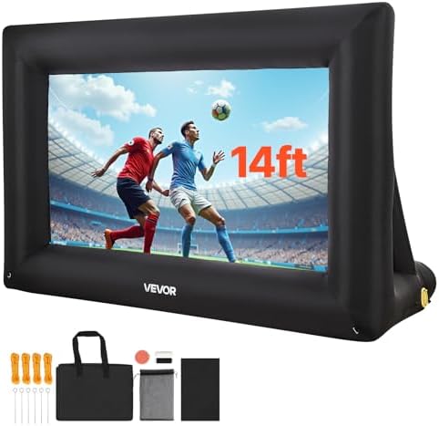 Amazon.com: VEVOR 14FT Inflatable Projector Screen, Inflatable Movie ...
