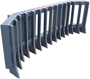Amazon.com : Landy Attachments 71IN Push Stick Rake Skid Steer Quich ...