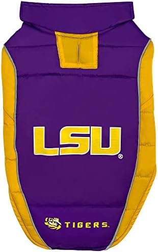 Amazon.com: Pets First Collegiate Pet Accessories, Reversible Bandana ...