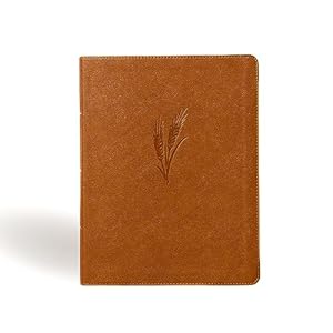 KJV Notetaking Bible, Large Print Edition, Camel LeatherTouch, KJV Holy ...