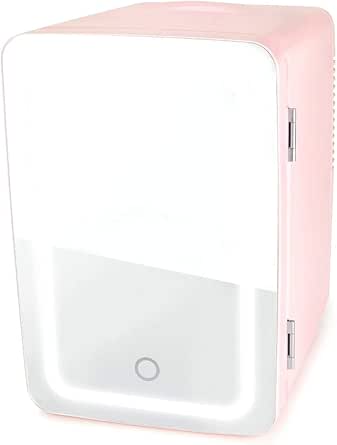 Personal Chiller Mini refrigerador con luz LED (rosa) : Amazon.com.mx ...