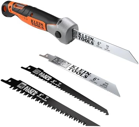 Klein Tools 31757 Folding Multi-Purpose Jab Saw, Multiple Blades ...