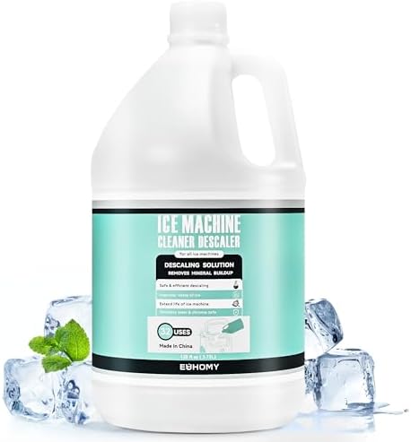 Amazon.com: EUHOMY Max 33 Uses Ice Machine Cleaner Descaler (1 Gallon ...