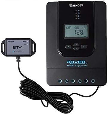 Renogy 40A 12V/24V MPPT Solar Charge Controller, Solar Panel Controller ...