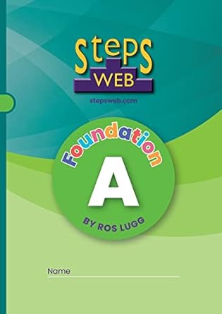 StepsWeb Workbook A: Foundation A: 1 (Stepsweb Foundation): Amazon.co ...