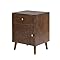 Amazon.com: HOMPUS End Table with Drawer, Nightstand with Storage ...
