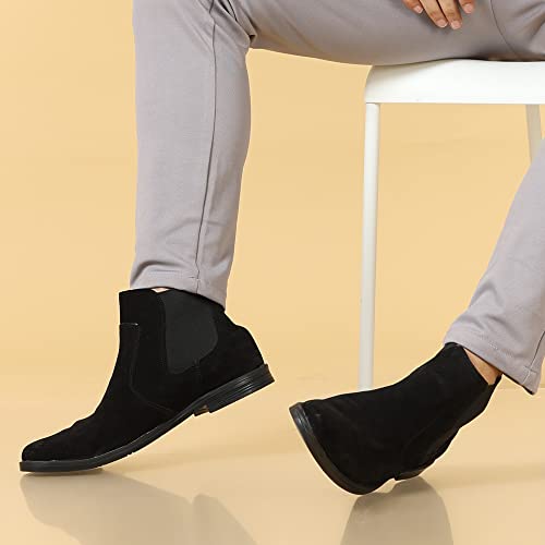 Buy Lederwarren Chelsea Riding Boots Black for Mens (Numeric_7) at ...