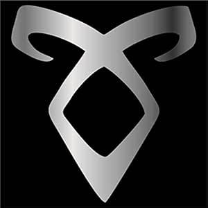 Amazon.com: Shadowhunters Angelic Power Rune - Silver 4" : Automotive