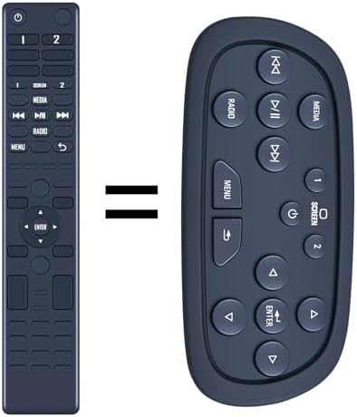 Amazon.com: PZL New DVD Entertainment Rear Display Screen Replacement ...