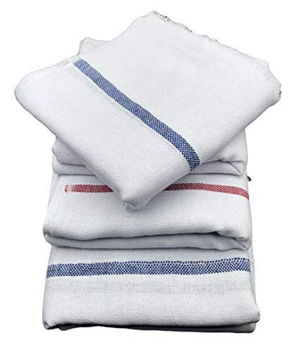 Pure Cotton Kerala Thorthu/Bath Towel (66 x 137 cm) - Set of 2 Pieces ...