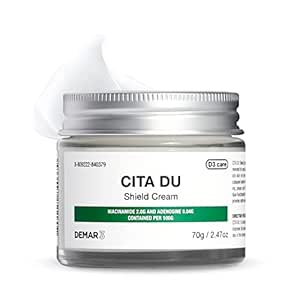 Amazon.com: DEMAR 3 Crema CITA DU Shield, humectante facial diario, para pieles grasas, con ...