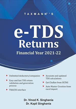 Taxmann’s e-TDS Returns – An automated/end-to-end solution for TDS/TCS ...