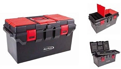 Bluepoint ASMA BPBOX20 Plastic Tool Box 20" Tool Box with Tray : Amazon ...