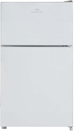Under Counter Fridge Freezer In White, 86L Freestanding - New World ...