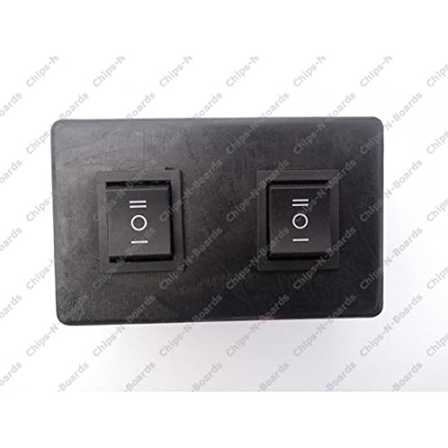 Switch Box for 2 DPDT Switches - Free 2 pcs DPDT Switch By TPS : Amazon ...