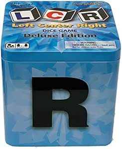 Amazon.com: LCR Left Center Right DICE Game- Deluxe Edition : Toys & Games