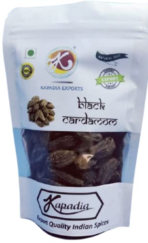 Buy Kapadia Black Cardamom 1 Kg | Sabut Badi Elaichi | Kali Elaichi ...