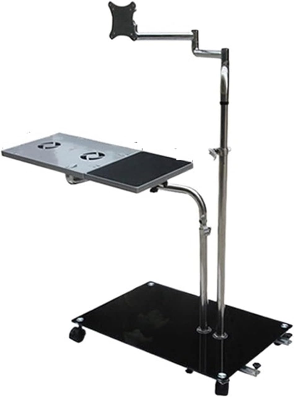 Amazon.com: SHYKEY OK610 OK611 Bedside Moving Laptop Stand Adjustable ...