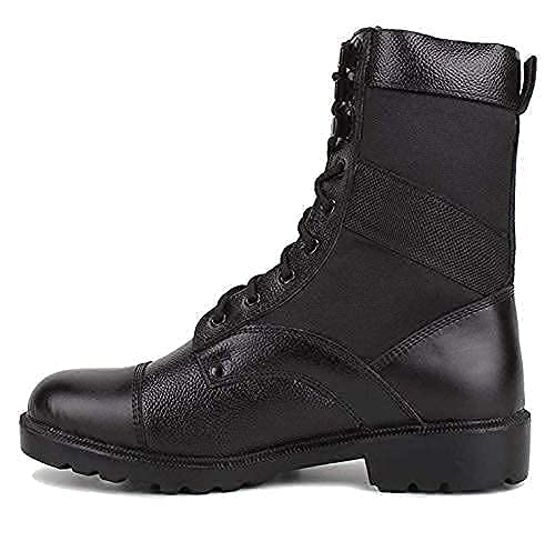 OMEE GOLD Men's Genuine Leather Para Commando NCC/Military/Army Combat ...