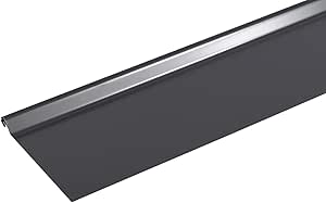 Bande de rive astragale ALUMINIUM GRIS ARDOISE - 2M - Dimension du ...