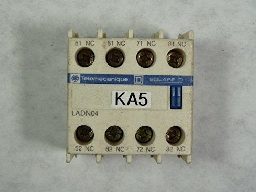 Telemecanique LADN04 Auxiliary Contact Block 10A : Amazon.ca ...