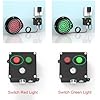Amazon.com: GQMYCDM LED Traffic Light, Red/Green Two-Color Light Traffic Signal Light, Wall ...