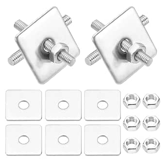 sourcing map 8Set M3x16mm Fully Threaded Rod, 304 Stainless Steel ...