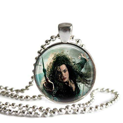 Amazon.com: Harry Potter Bellatrix Lestrange 1 Inch Silver Plated ...