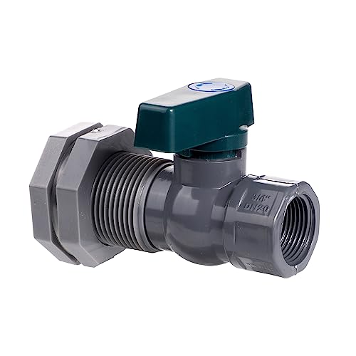 SAVITA Rain Barrel Spigot, 3/4inch Rain Barrel Spigot Kit with Bulkhead ...