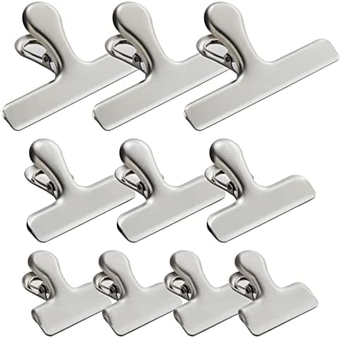 Amazon.com: Stockroom Plus Metal Chip Clips for Food Storage, Stainless ...