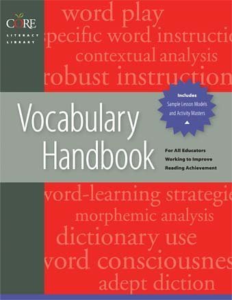 Vocabulary Handbook For All Educators...: National Geographic Learning ...