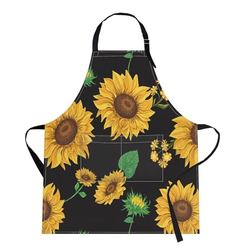 Best Sunflower Aprons to Brighten Your Kitchen Experience - Totally ...