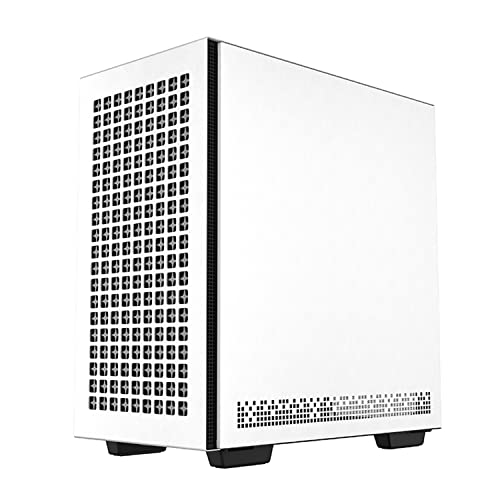 DeepCool CH370 WH Micro ATX Gaming Computer Case, 120mm Rear Fan Pre ...