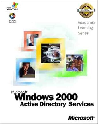 Amazon.com: Microsoft Windows 2000 Active Directory Services: 9780735610453: Spealman, Jill: Libros