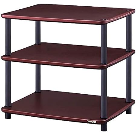 Amazon | タオック オーディオラック（3段）ライトウッドTAOC“XLシリーズ” XL-3S-WL | タオック | AV棚