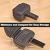 Amazon.com: UVFAST Mini Sandwich Maker with Removable Plates: Portable ...