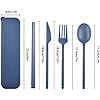 Amazon.com: Reusable Utensils Set with Case, Eco-Friendly Bpa Free ...