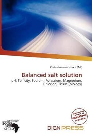 Balanced salt solution | Amazon.com.br