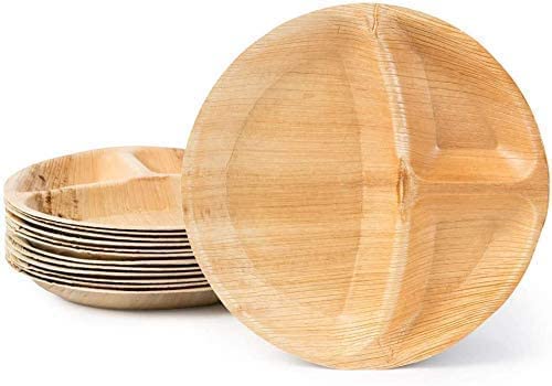 ECO PURE - Making The Environment Healthier Round Plate 10 Inch, 3 ...