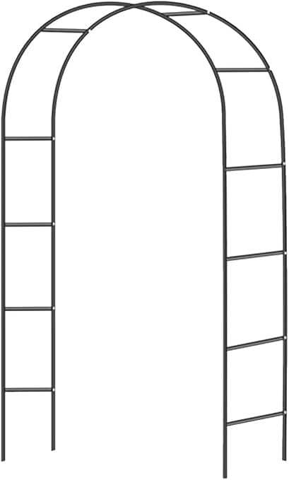MAXLAND® Garden Arch 2.4M | Heavy Duty Metal Garden Arch | Green Garden ...