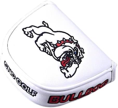 Amazon.com : CNC GOLF Bulldog Mallet Putter Cover Headcover for Scotty ...