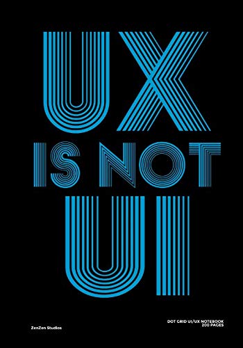 UX is not UI: Dot Grid Planning Notebook for Developers: Studios ...