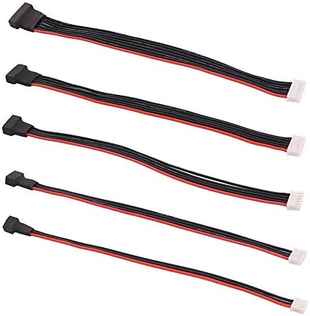 Amazon.com: elechawk JST-XH 3S Balance Plug Extension Lead Wire 200mm 5 ...