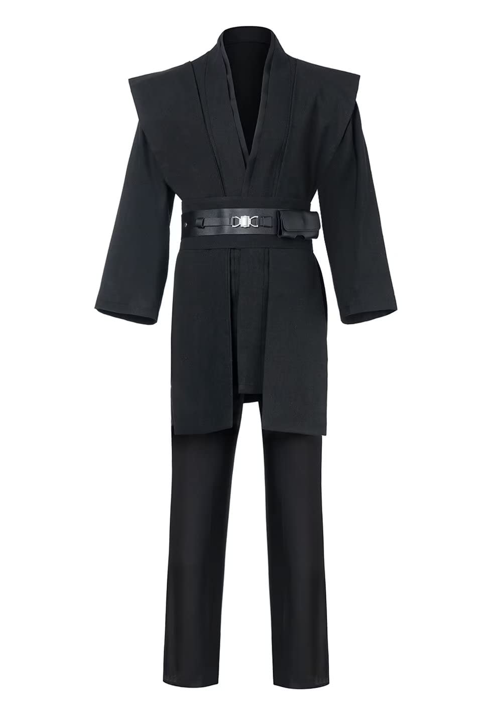 Anakin Costume Adult Men Tunic Hooded Robe Outfits Halloween Cosplay ...