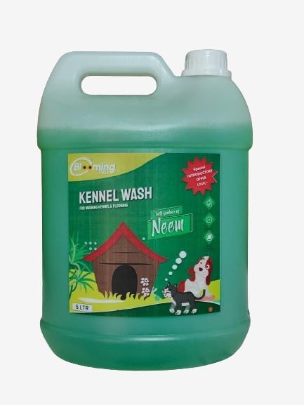 Blooming PETZ Kennel Wash, 5 L (NEEM) | Kennel Cleaner | Pet Floor ...